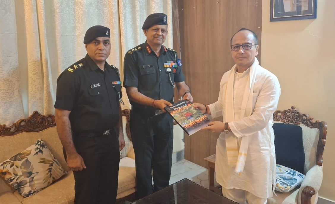 Col Rajiv takes charge as Principal of Sainik School Imphal, meets ...