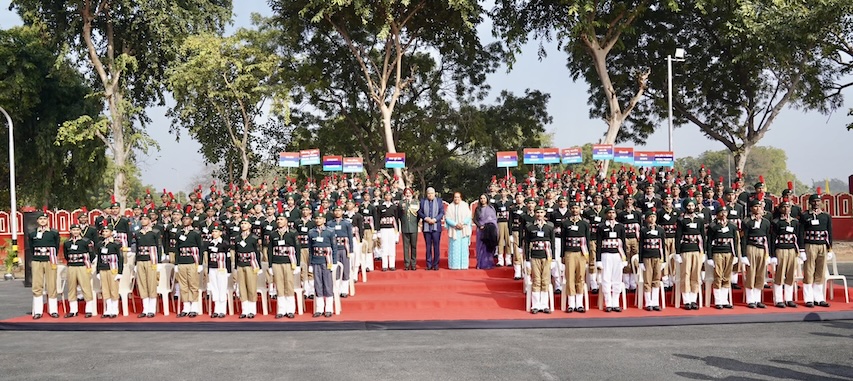 Vice President inaugurates NCC Republic Day camp 2025